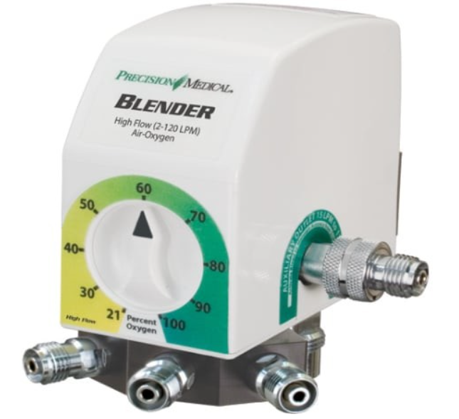 PHARMACEUTICAL & MEDICAL INDUSTRY :: AIR-OXYGEN BLENDER / HIGH FLOW ...