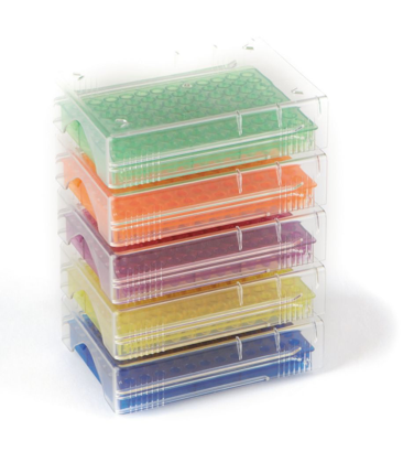 LABORATORIES :: RACK, PLATE, PCR, 10 RACKS/ PACK BOX/5