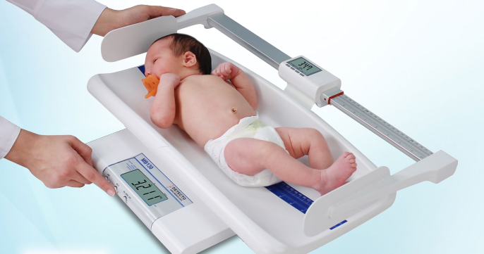 PRIMARY CARE :: PEDIATRICS :: DIGITAL PEDIATRIC SCALE WITH weighing TRAY