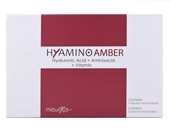 DERMATOLOGY :: PROFESSIONAL LINE :: MESOTHERAPY :: Medixa Hyamino Amber 1BOX/5ml*5ea