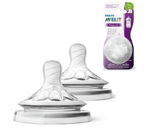 DERMATOLOGY :: KIDS PRODUCTS :: Avent Scf 042/27 Nat Feeding Teats 1 M X2